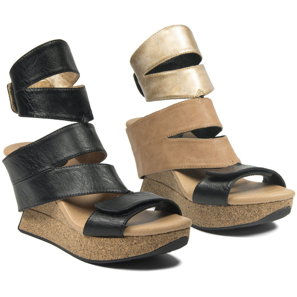 Modzori | Shoes | Modzori Karma Reversible Wedge Sandal | Poshmark